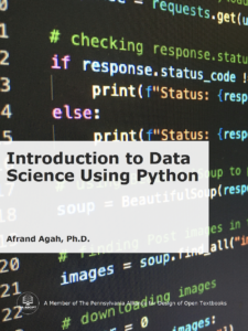 Introduction to Data Science Using Python – PA-ADOPT